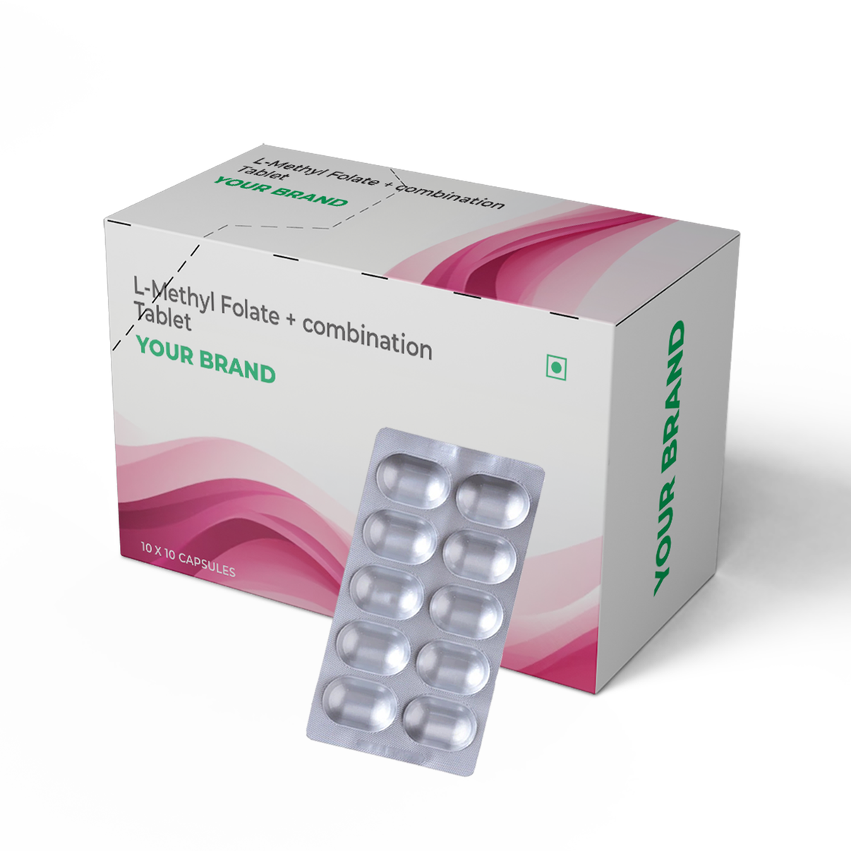 L-Methyl Folate + combination Tablet – Bioxent